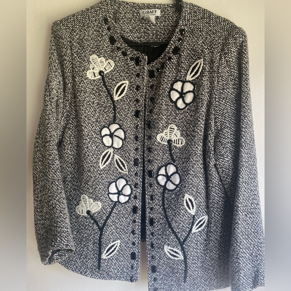 Vintage Authentic Acrylic Graff Jacket - Gem